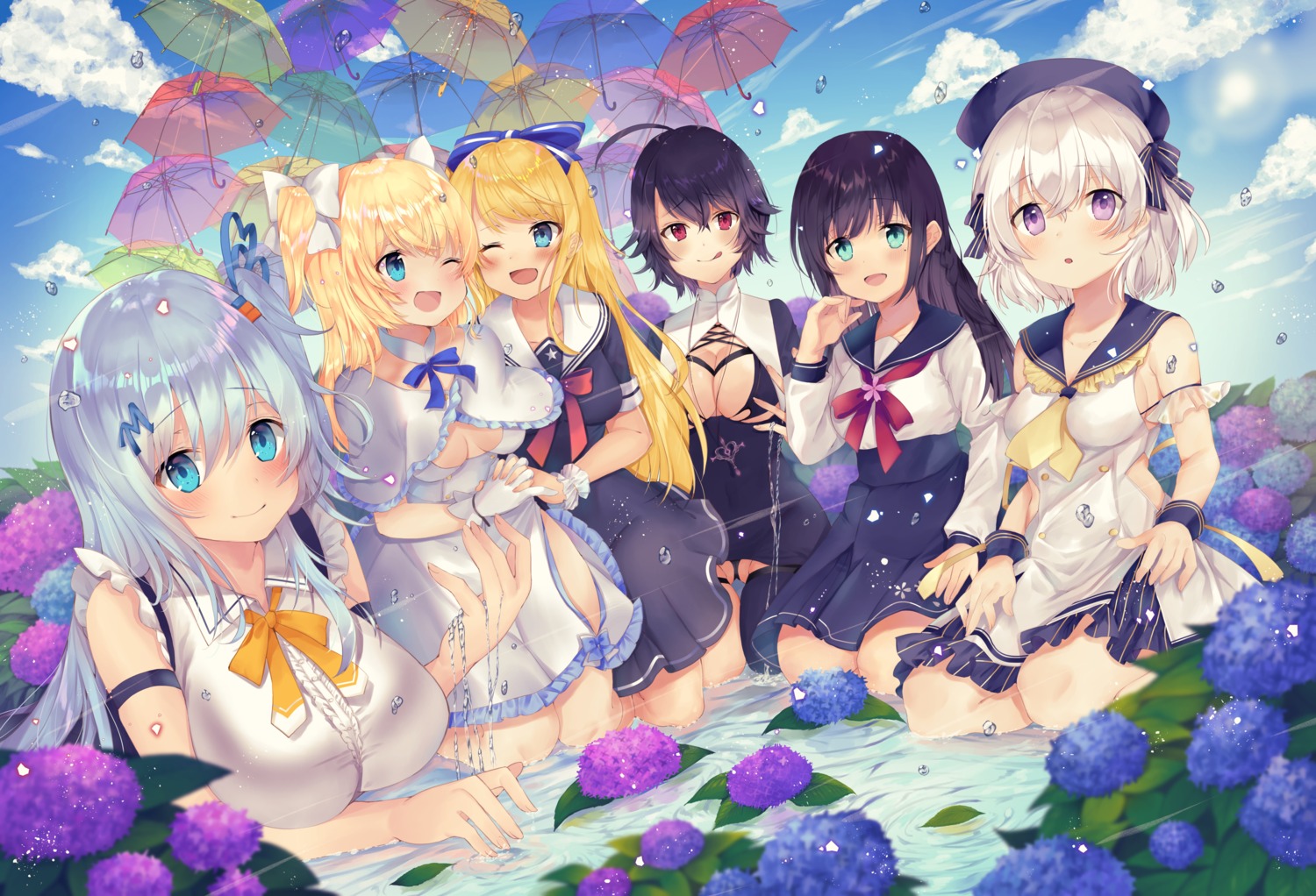 sakamiya tsuto emori miku project ekouji ruri emori miku emu alice ezuki luna mitsuya nier bra ...